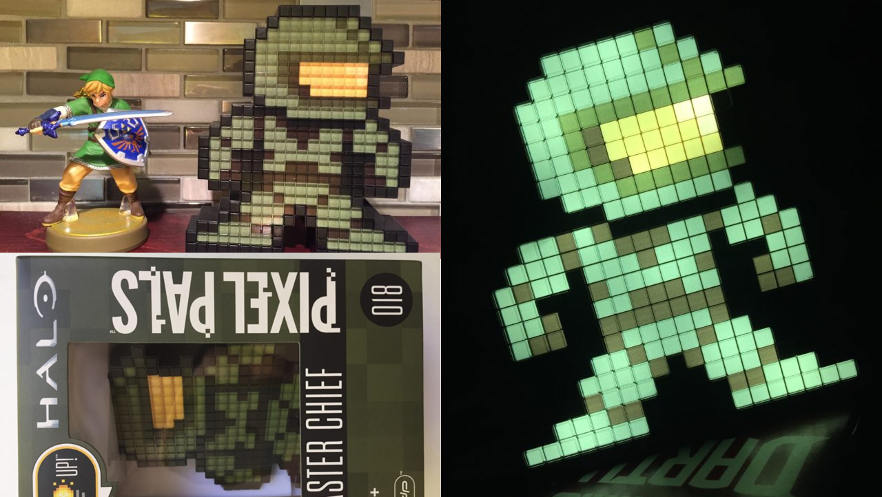 REVIEW: Pixel Pals Master Chief Lighted Figure! (Halo) - Gamer Toy News